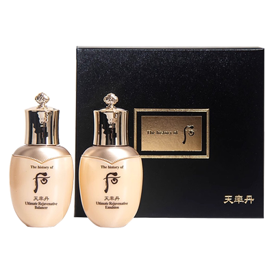 后whoo天率丹水乳50ml套盒中样