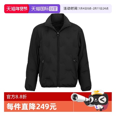 阿玛尼简约日常外套羽绒服