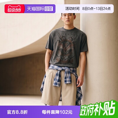 【自营】NIKE耐克男子运动休闲短袖T恤II0678-010
