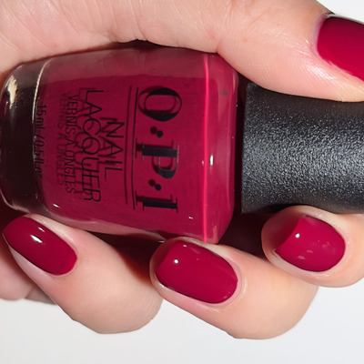 美国OPI指甲油 魅力紫红色显白精致免烤防水 W64 We the Female