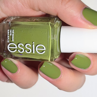美国Essie指甲油 高饱和活力草绿 patch it up 1836 防水免烤显白
