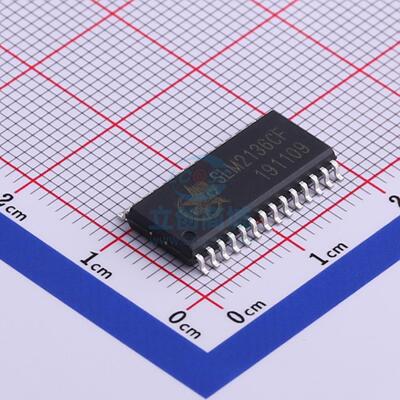 栅极驱动IC SLM2136CF-DG SOIC-28L Sillumin(数明半导体)