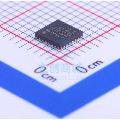 USB芯片 CP2105-F01-GMR QFN-24_4x4x05P SILICON LABS(芯科)