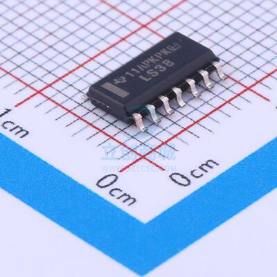 逻辑门 SN74LS38DR SOIC-14_150mil TI 全新原装进口