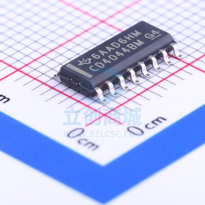 锁存器 CD4044BDR SOIC-16 TI全新原装进口