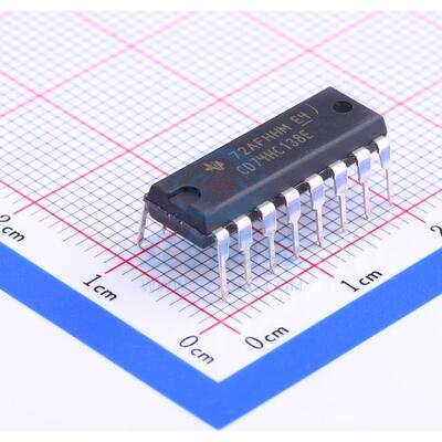 电源芯片 CD74HC138E DIP-16 TI 全新原装进口