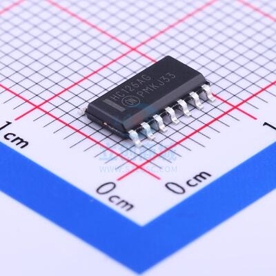 缓冲器/驱动器 MC74HC126ADR2G SOIC-14_150mil on 全新原装进口