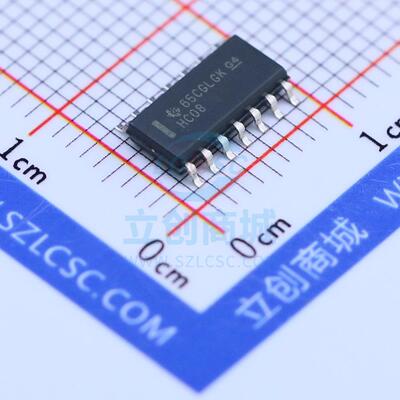 逻辑门 SN74HC08DRG4 SOIC-14_150mil TI 全新原装进口