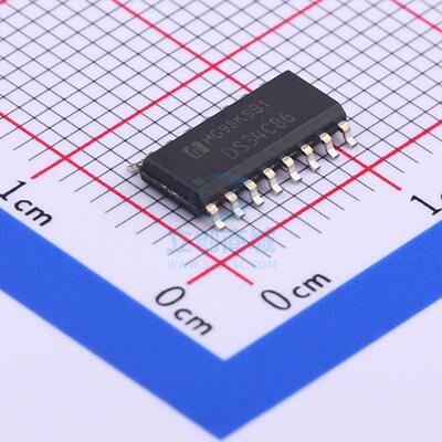 多协议收发器 DS34C86M/TR SOP-16 HGSEMI(华冠)