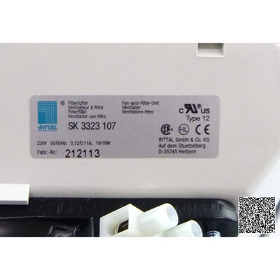 德国RITTAL SK3323107/100 SK3322107/100 威图机柜散热风扇