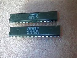 集成IC电路芯片ADS7819P  ADS7819  DIP原装拆机质量保证