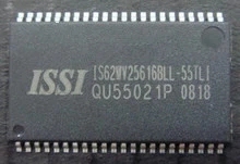 集成IC电路芯片IS62WV25616BLL IS62WV25616BLL-55TLI原装拆机