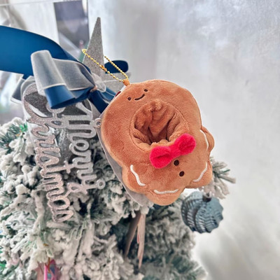 姜饼人饼干娃衣圣诞节款公仔挂件