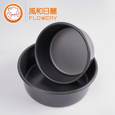 4寸5寸固定底戚风乳酪蛋糕模具