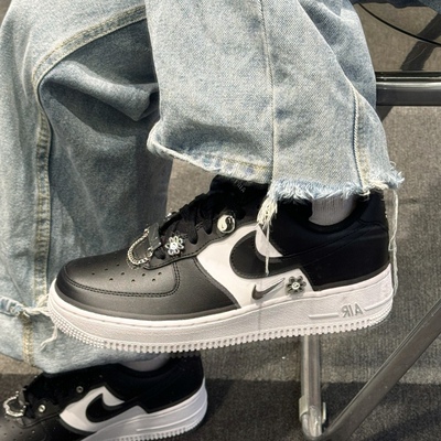 耐克AF107银扣低帮男子板鞋