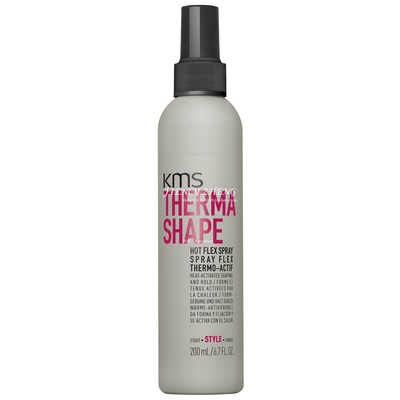 KMS Therma Shape Hot Flex Spray自由造型热弯曲喷雾200ml