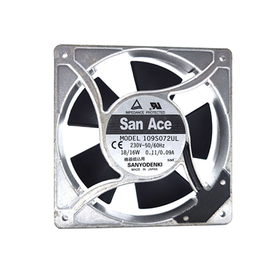 109S072UL 日本12038 230V 12CM机柜铝框轴流散热风扇