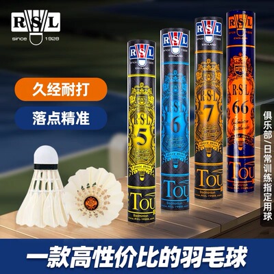 亚狮龙羽毛球专业耐打正品2号3号4号5号6号7号球 稳定飞行 12只装