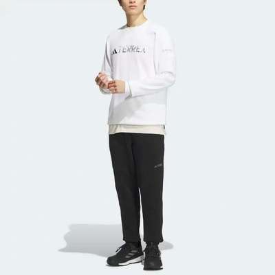 ADIDAS 阿迪达斯春季新款男士休闲运动针织长裤 IW3908