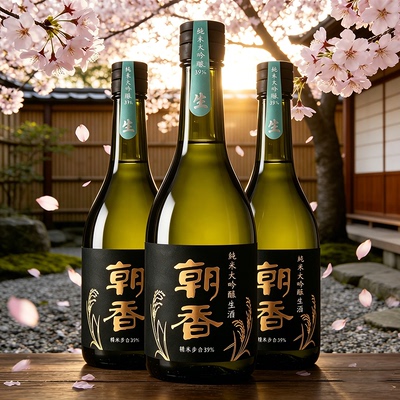 朝香纯米大吟酿生酒清酒720ml