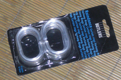 优质外贸透明浴帘环 透明C型环  12个一组