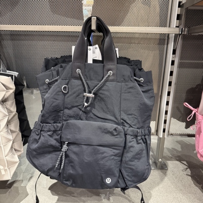 加拿大lululemon 2-in-1 Drawstring Bag二合一抽绳水桶包背包