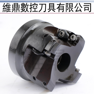 快进给面铣刀AJX12-50~100 22-4T 可转位大进给粗切削刀数控刀盘