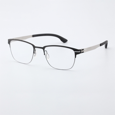 艾晰柏林商务超轻近视钢片眼镜框