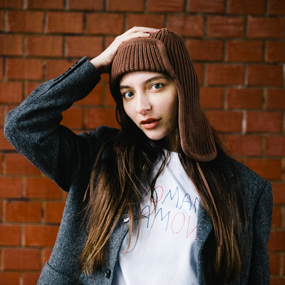 HUNTISM 趣味设计男女针织帽 舒适保暖秋冬造型必入 htm243013