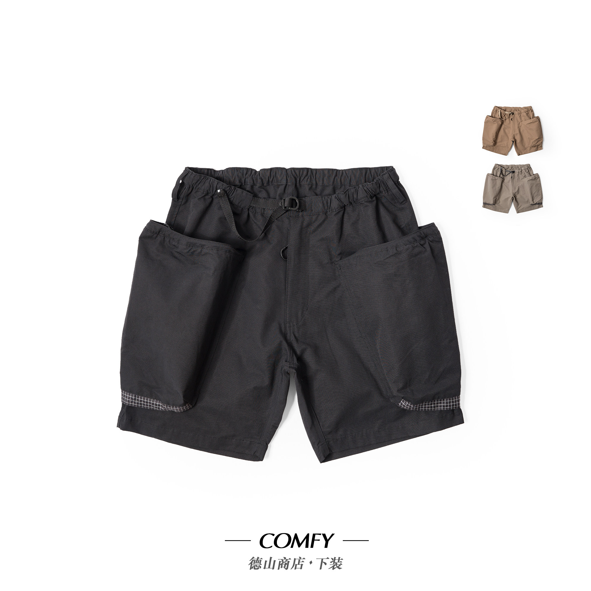 COMFY ACTIVITY SHORTS超巨量收纳机能短裤自在穿行都市山野_虎窝淘