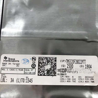 原装正品贴片TMS320F28022PTT 丝印0F28022PTT LQPF48微控制器-IC