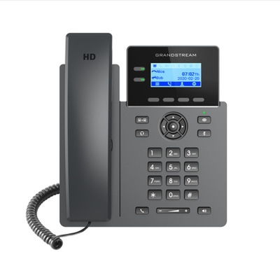 潮流办公GRP2602P IP电话机 双线路高清语音 百兆5方会议 支持POE