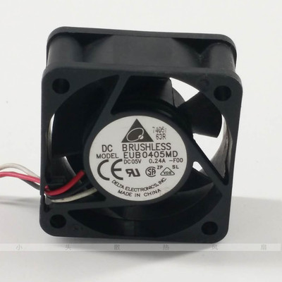 台达 EUB0405MD 4020 5V 0.24A 4cm USB交换机服务器静音散热风扇