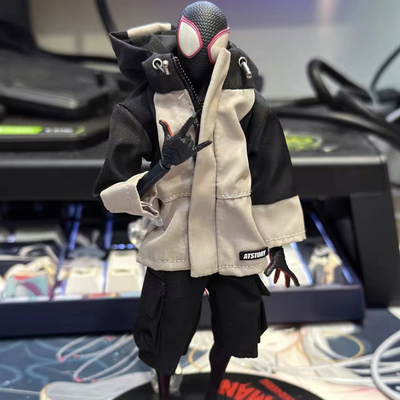 工装裤1/12冲锋衣男素体兵人衣服