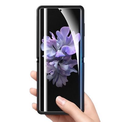 三星zflip1代手机膜f7000贴膜f7070保护galaxyzflip水凝galaxy2折叠z flip5g钢化zfilp1外屏filp一代f700软膜
