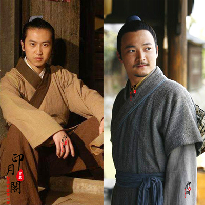 男士棉麻明朝老百姓古装