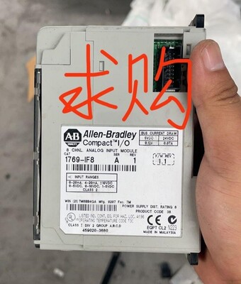 AB 1769-IF8，1769-ow16，1769-IA8