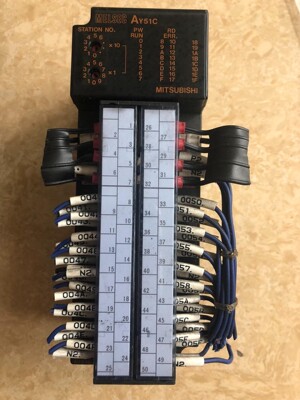 三菱PLC模块，AY51C  ，实物图，功能包好，二手拆机，