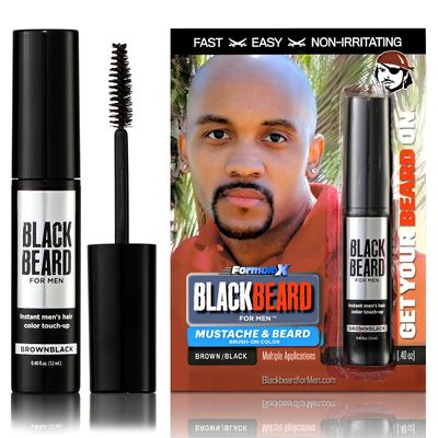 Blackbeard for Men Formula X Instant Mustache, Beard,