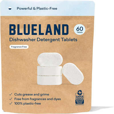 在途 BLUELAND Dishwasher Detergent Tablets 多规格选60，120