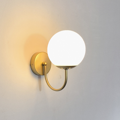 中古风客厅卧室背景床头墙壁灯