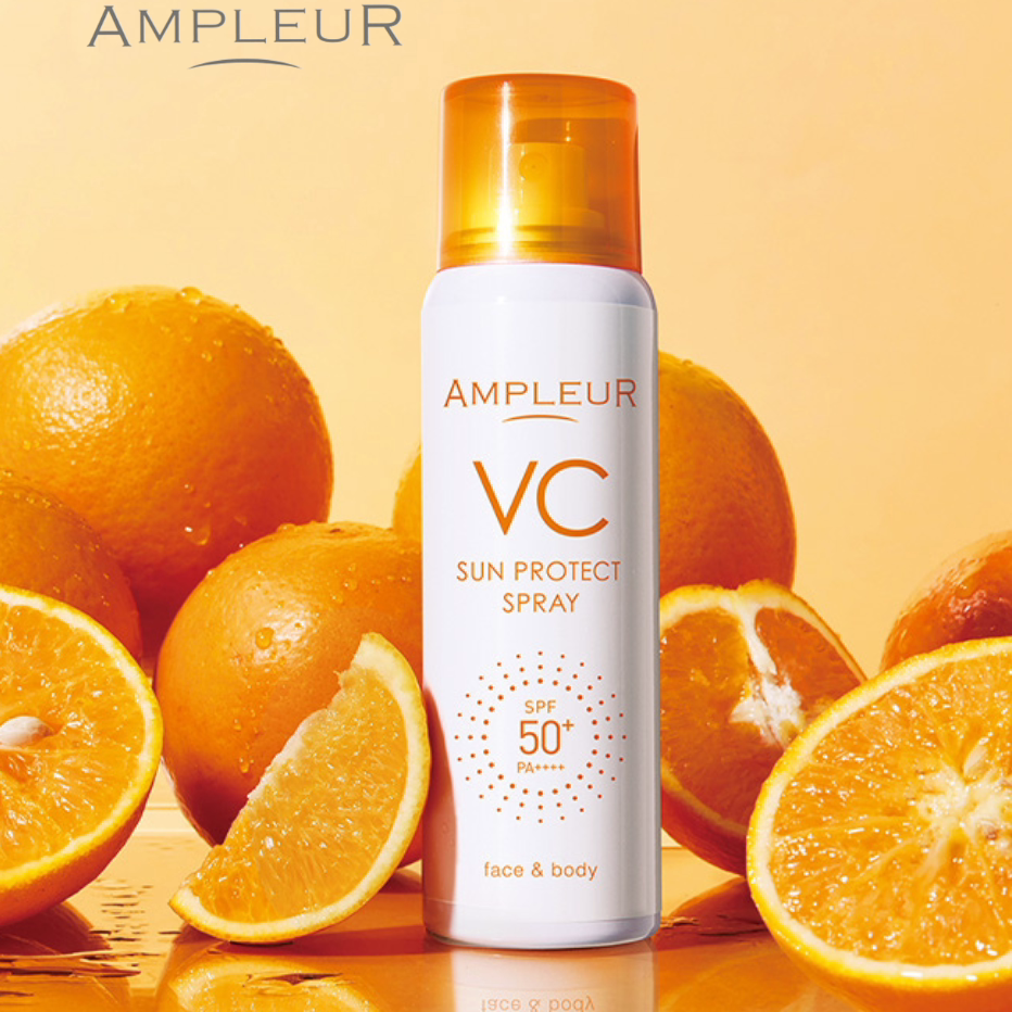 Ampleur安肤露露VC隐形防晒喷雾70gSPF50+PA++++清爽水漾透薄吸收