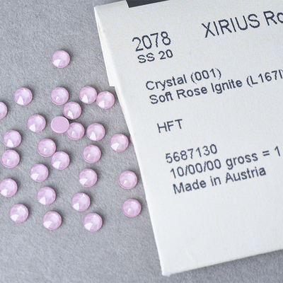 烫钻 U底 001L167I柔玫红 华子美甲钻奥地利水晶正品施华洛饰品