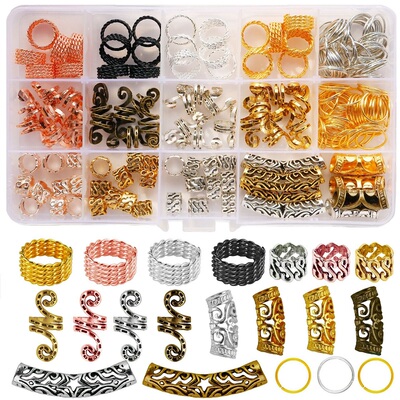 脏辫子配饰接发hairbraidcuff