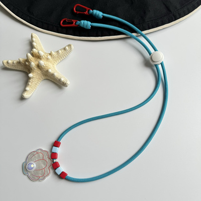 编织彩色风扇挂绳轻量便携