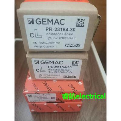 GEMAC倾角传感器，双轴倾角传感器ISBP090-O-CL，PR23154-30议价*