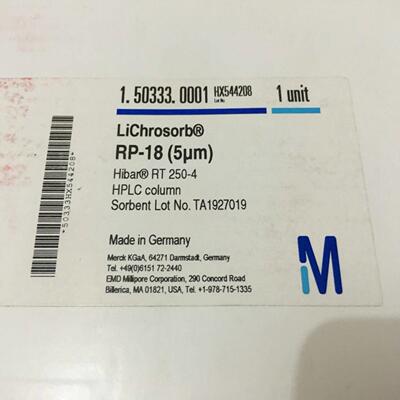 配件默克色谱柱 1503330001 LiChrosorb RP-18 Hibar RT 2议价
