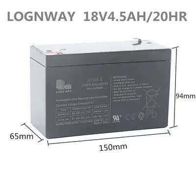 音响铅酸蓄电池18V4.5AH万利达