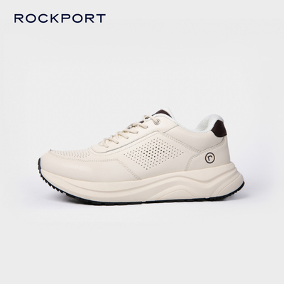 Rockport/乐步运动鞋男 秋季皮革跑步鞋运动休闲鞋 宽楦舒适健步