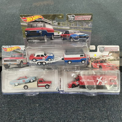 风火轮hotwheels运输车队